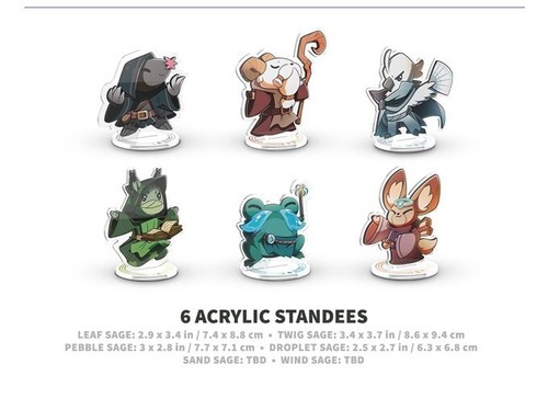 Command of Nature Acrylic Standee COMPLETE set KICKSTARTER Board ...