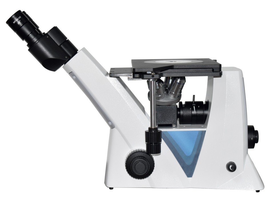 Inversé Metallograph Microscope—Infinite Optiques, Live 4K Caméra ...