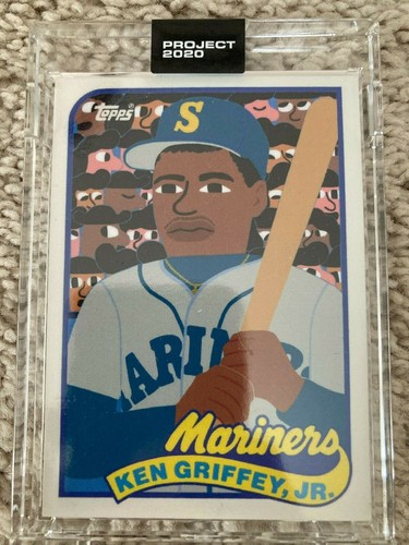 Topps Project 2020 Ken Griffey Jr Mariners Keith Shore W/Box & Bubble ...