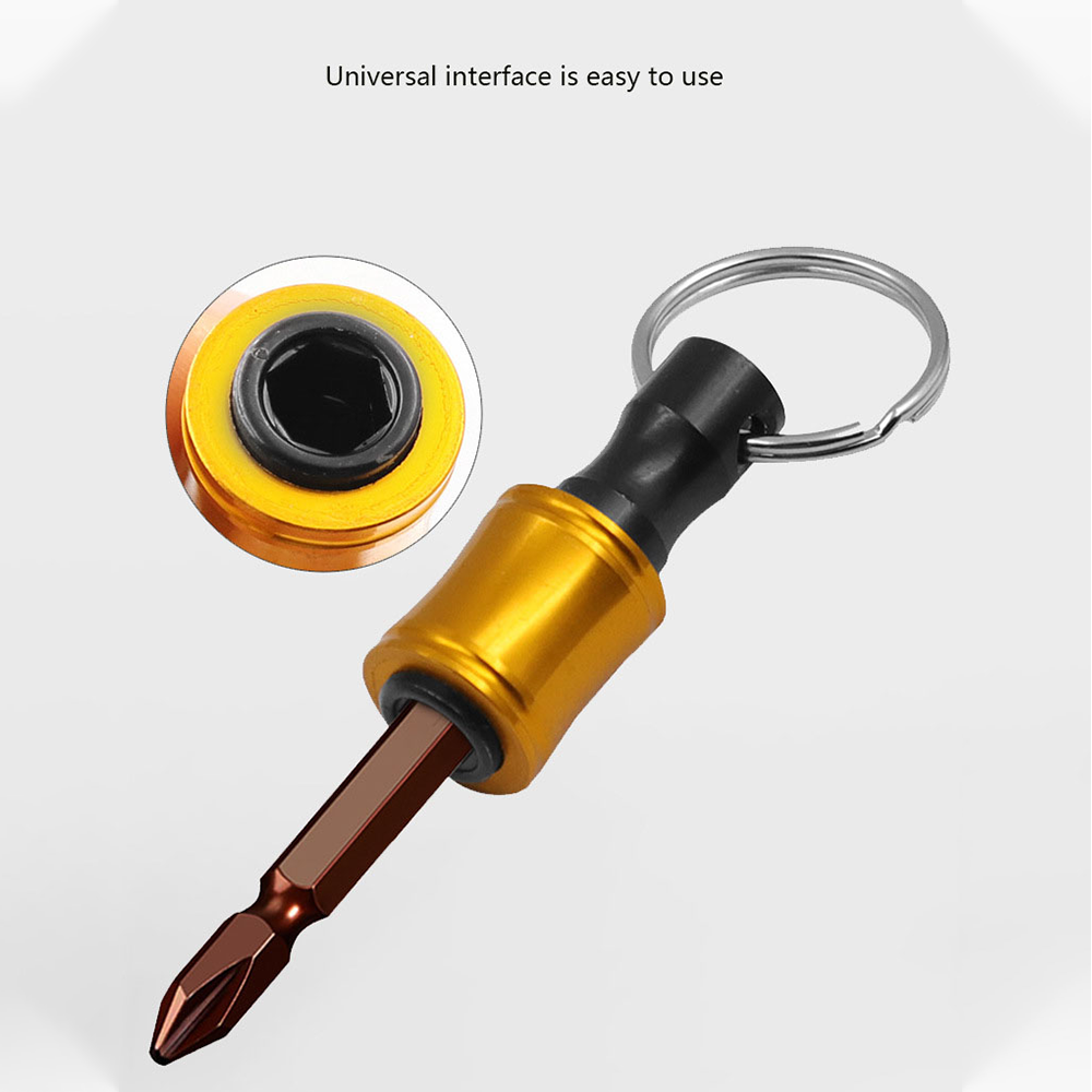 1/4 Hex Shank Screwdriver Bits Holder Bar Drill Screw Adapter Change ...