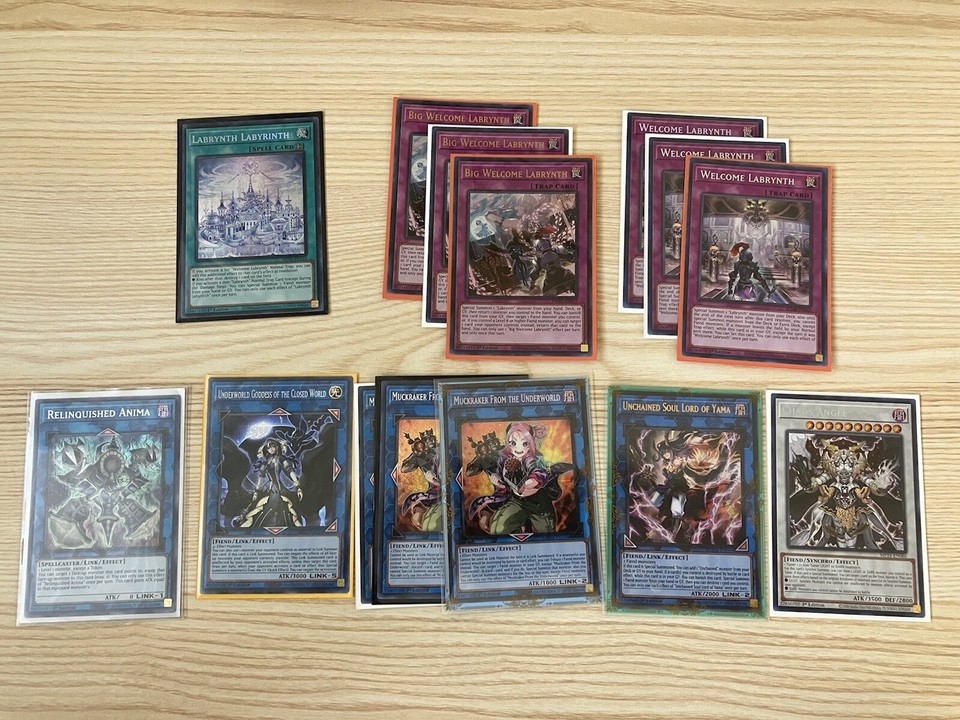 Labrynth Deck Core Arias Chaos Angel Big Welcome Labrynth Muckraker ...