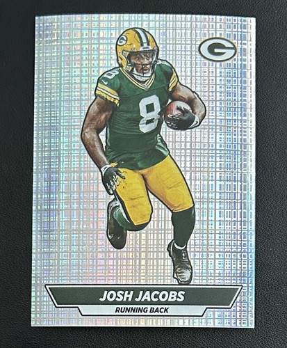 2024 Panini NFL Sticker & Card Collection Stickers Foil Josh Jacobs ...