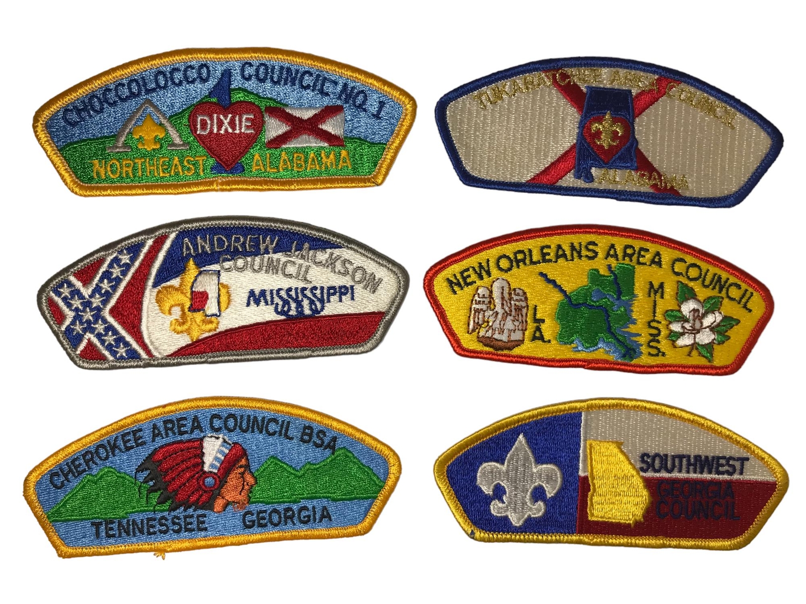 Southern Councils 1/2 Dozen BSA CSPs Mint CSP (BHP2214) | eBay