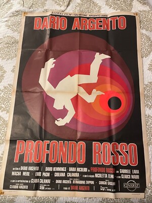 Dario Argento Deep Red 1975 Original Italian Two-Sheet Movie Poster | eBay