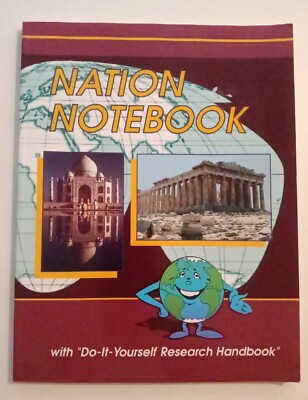 A Beka Nation Notebook Homeschool geography Curriculum Book Research ...