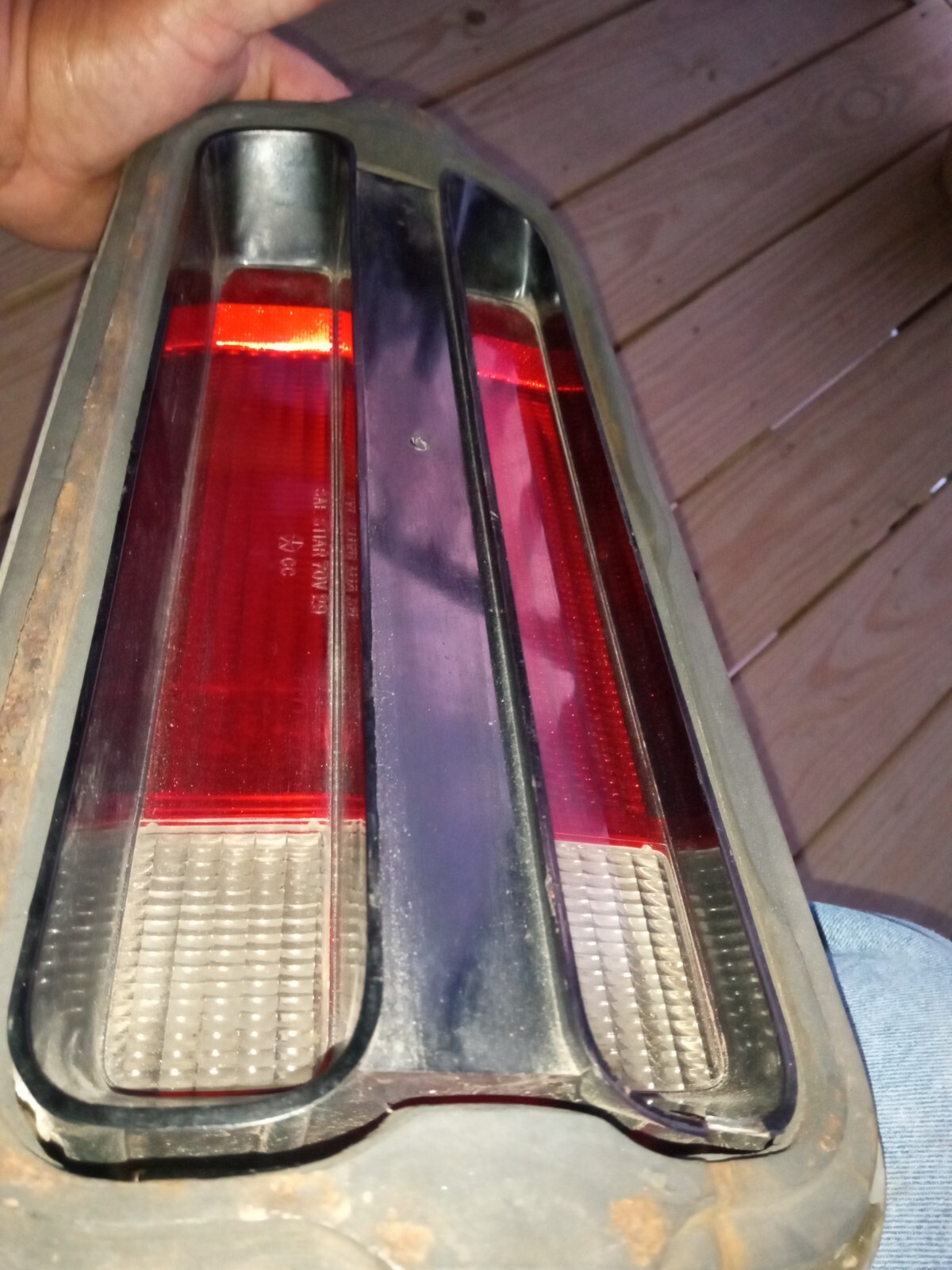 Mopar 1970-71 Plymouth Duster Rear Left Driver Taillight Assembly ...