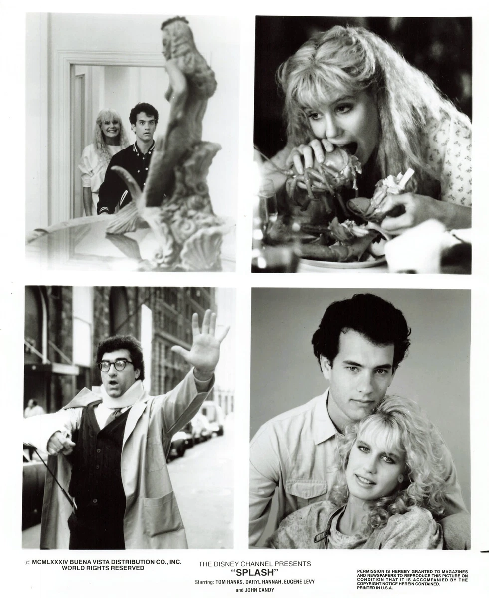 Splash Daryl Hannah And Tom Hanks Movie