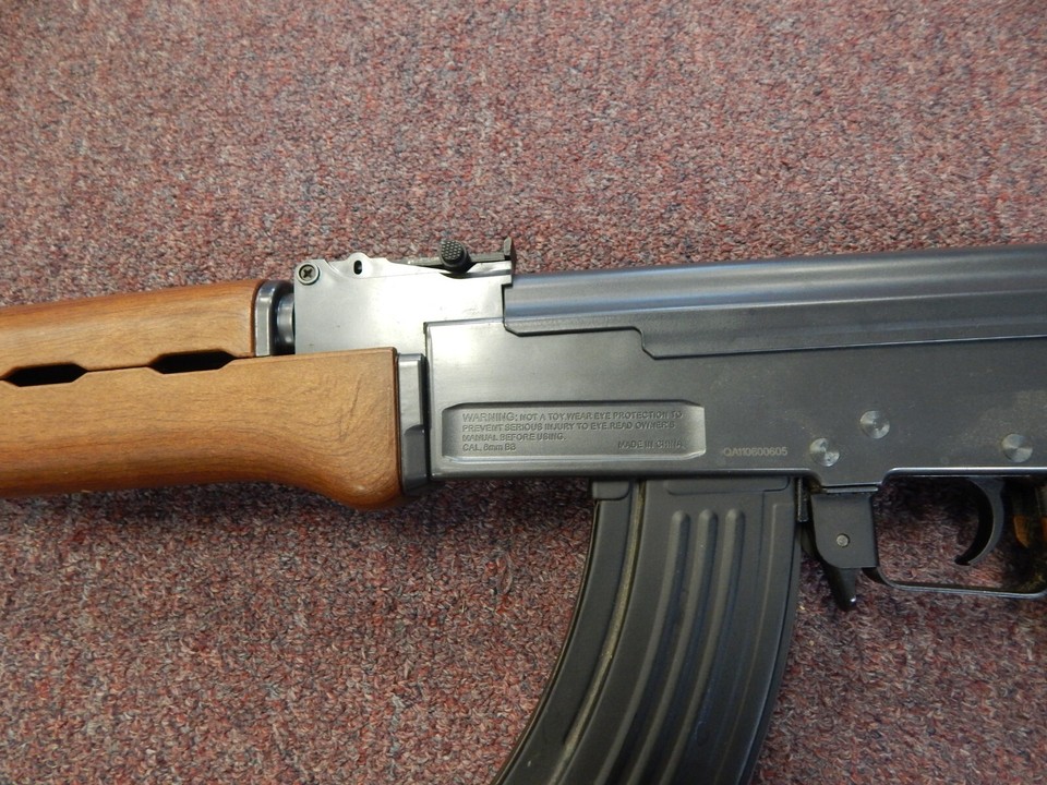 AIRSOFT AK47 Electric BB Pellet Gun, No Charger | eBay