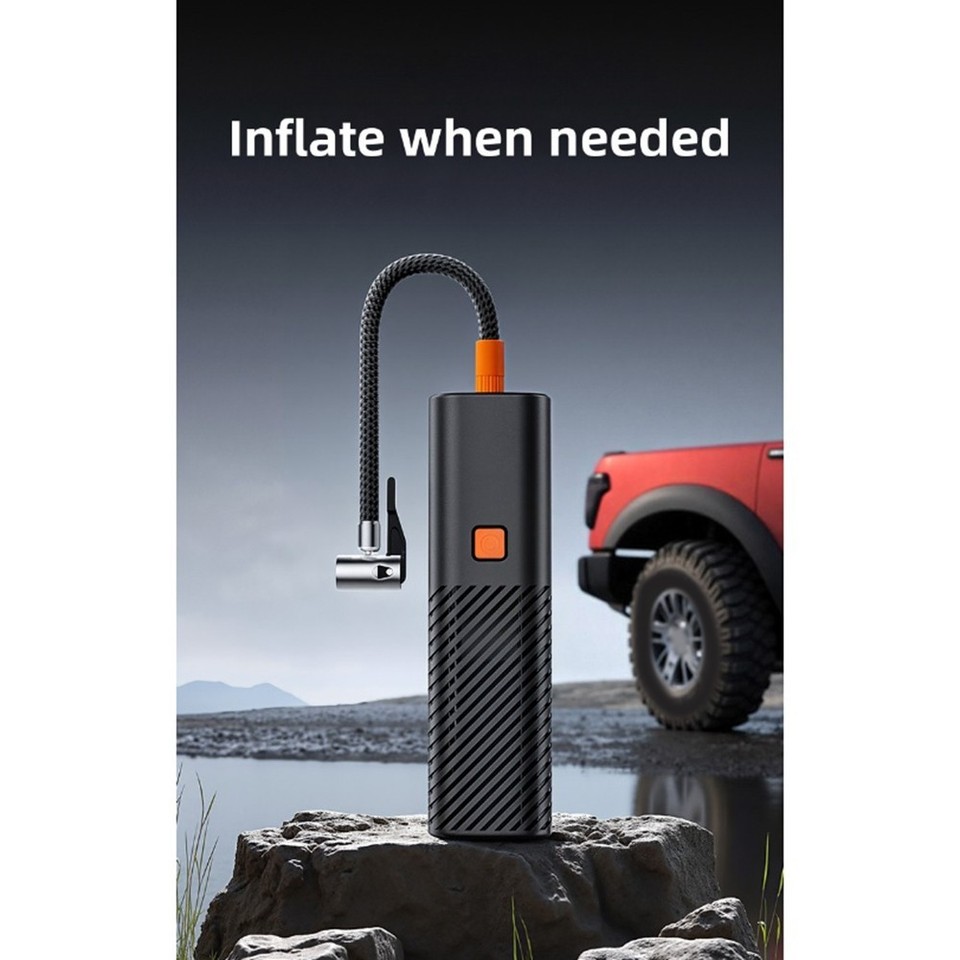 12 Volt Portable Electric Car Air Pump High Pressure Tire Inflator with ...