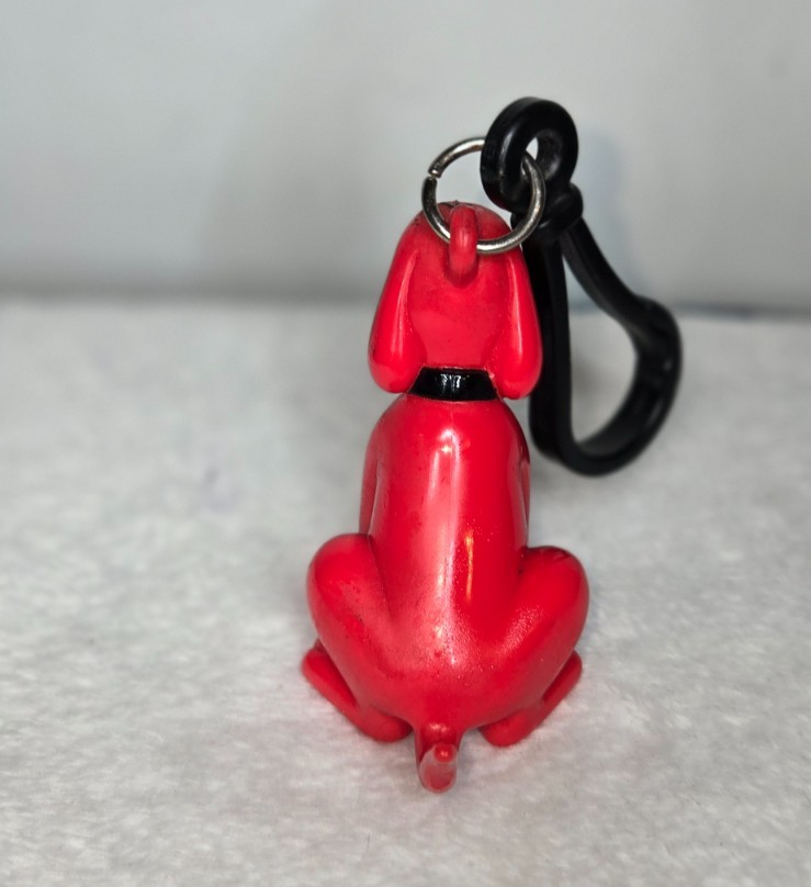 Vintage Clifford The Big Red Dog Keychain Grabber Hugger Figure 3in | eBay