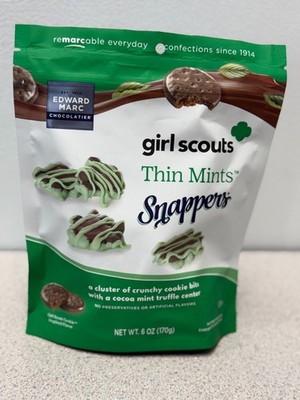 Edward Marc Chocolatier Girl Scouts Thin Mints Snapper 6 Oz-Sealed-EXP ...
