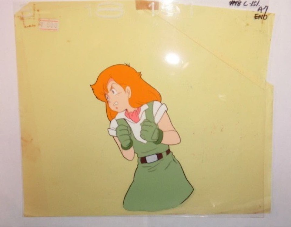 m6 Animation Cel Art Giant Gorg Doris Cel Drawing - Likely Gorg ...