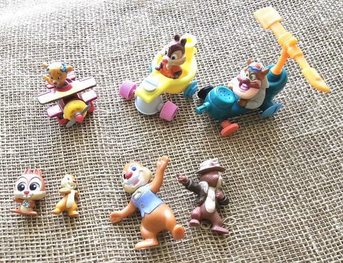 Disney Chip N Dale Rescue Rangers 7 Toy Figures Vintage | eBay