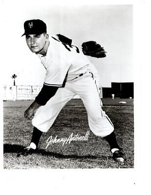 JOHNNY ANTONELLI NEW YORK GIANTS 8X10 PHOTO BASEBALL | eBay