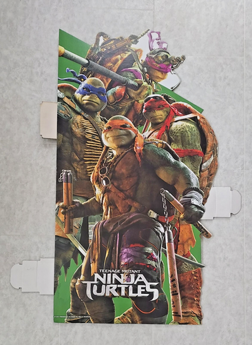Teenage Mutant Ninja Turtles PROMOTIONAL DISPLAY BANNER Cardboard ...