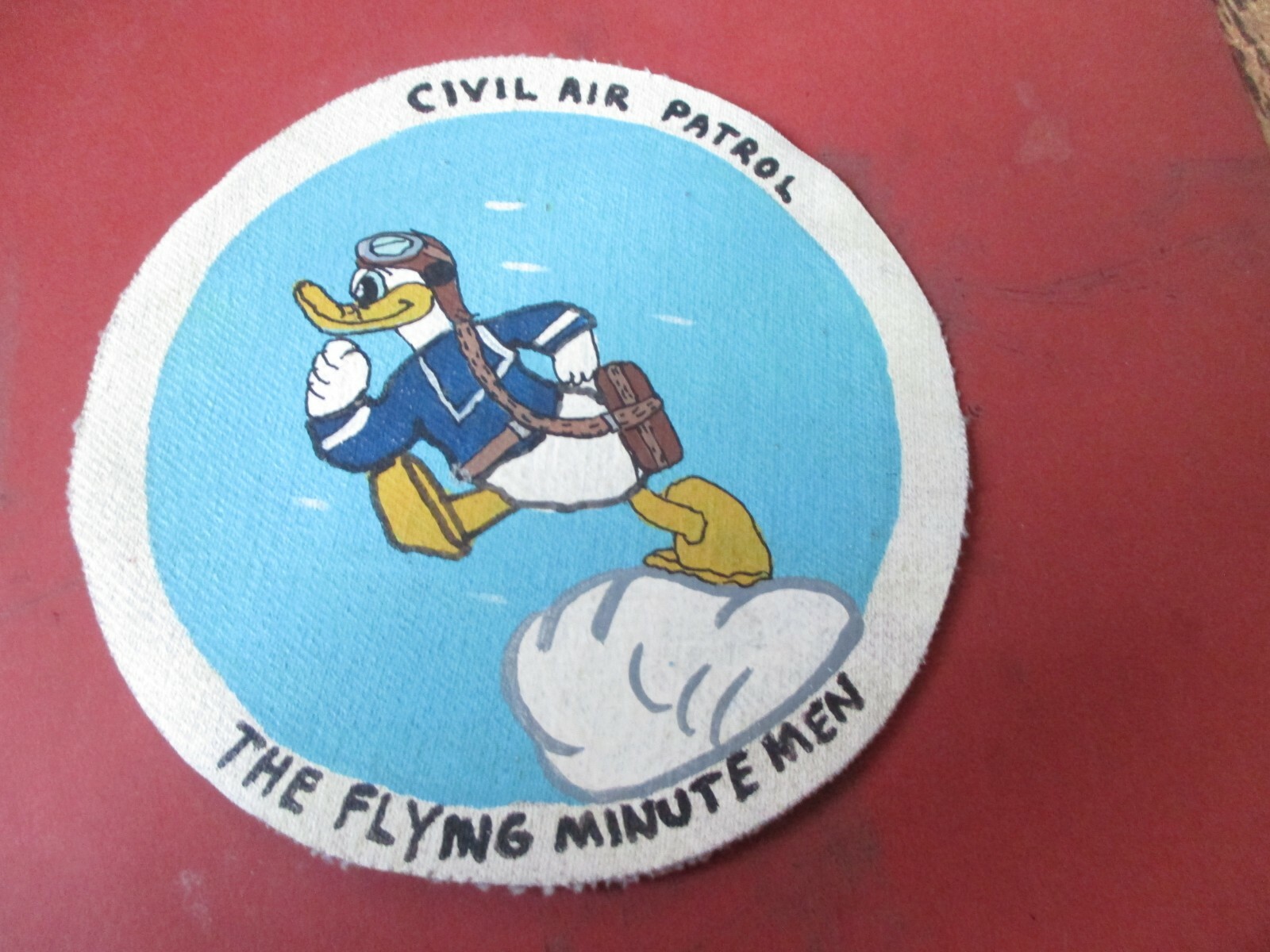 WWII USAAF DISNEY DONALD CIVIL AIR PATROL FLYING MINUTE MAN FLIGHT ...
