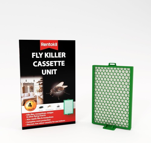 Rentokil Fly Killer Cassette - Kills Flies, Midges, Mosquitoes & Gnats ...