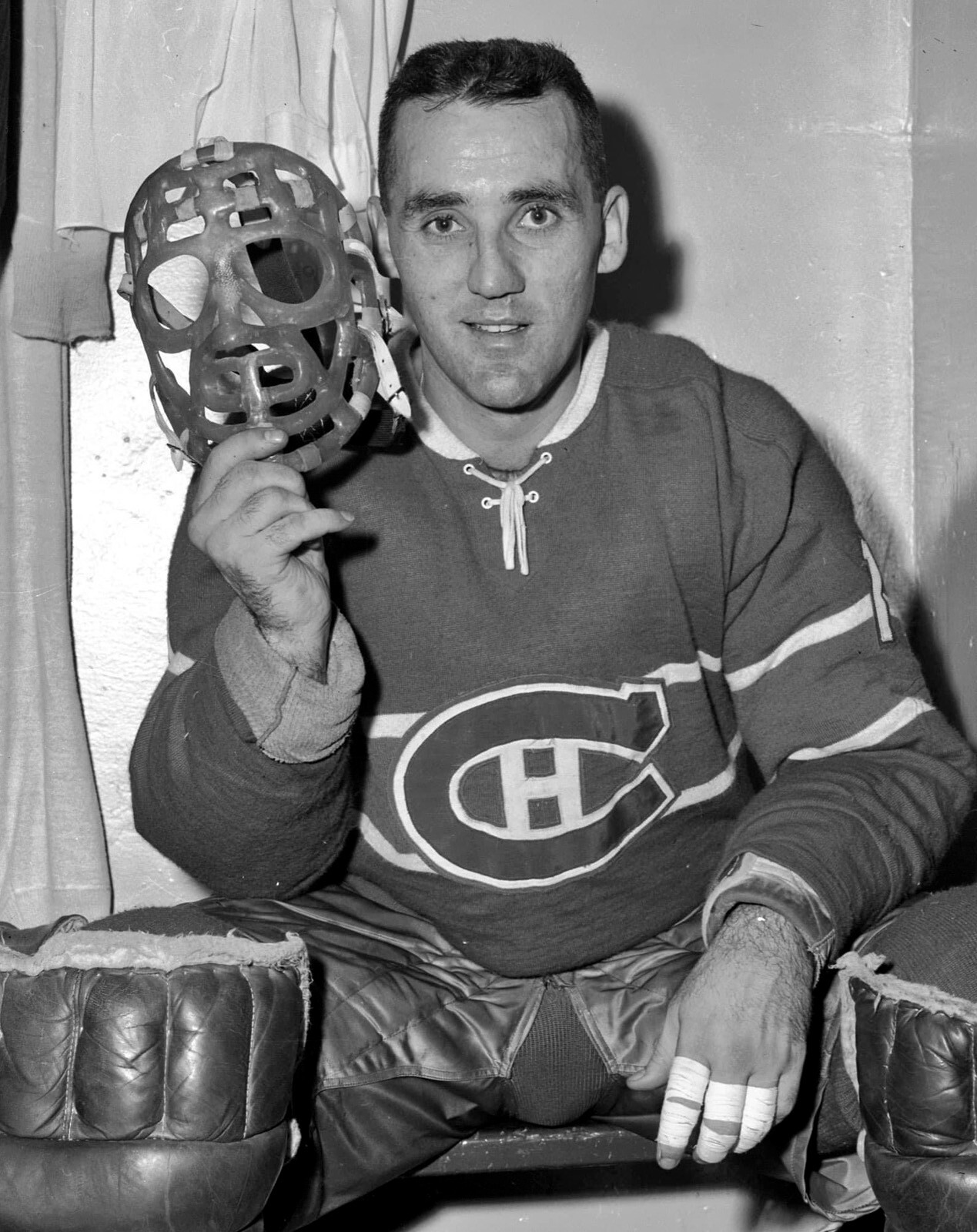 Jacques Plante - Montreal Canadiens, 8x10 B&W Photo | eBay