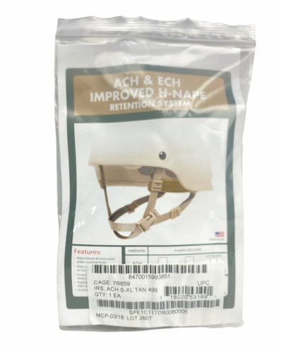ACH IMPROVED H-NAPE Advanced Combat Helmet Retention System HEAD-LOC ...