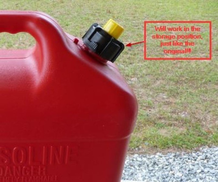 4 - Blitz Gas Can Nozzle Spouts Rings Caps Replacement Vintage 900094 ...