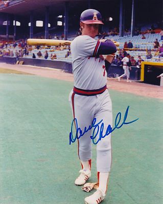 Dave Chalk autographed 8x10 California Angels #2 Free Shipping | eBay