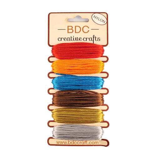 100-PACK Nylon String Cord Jewelry Making Gift Wrapping Scrapbooking ...