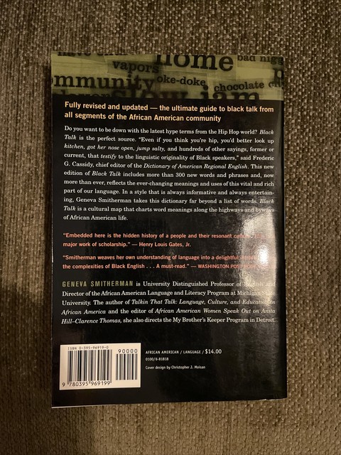 Black Talk : Words and Phrases from the Hood to the Amen Corner by ...