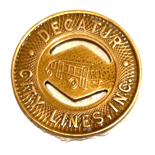Illinois Decatur City Lines Inc. Token | eBay