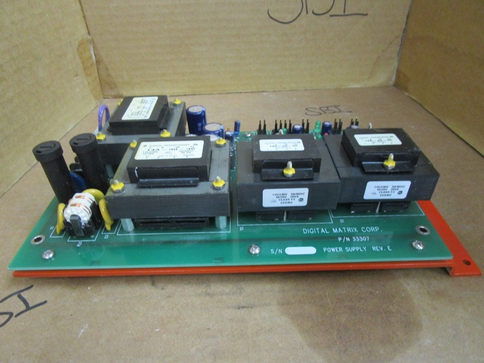 Digital Matrix Corp. Power Supply Circuit Board Card 33307 Rev E New | eBay