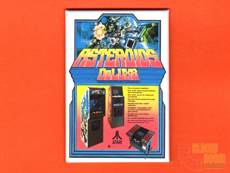 Asteroids Arcade Vector