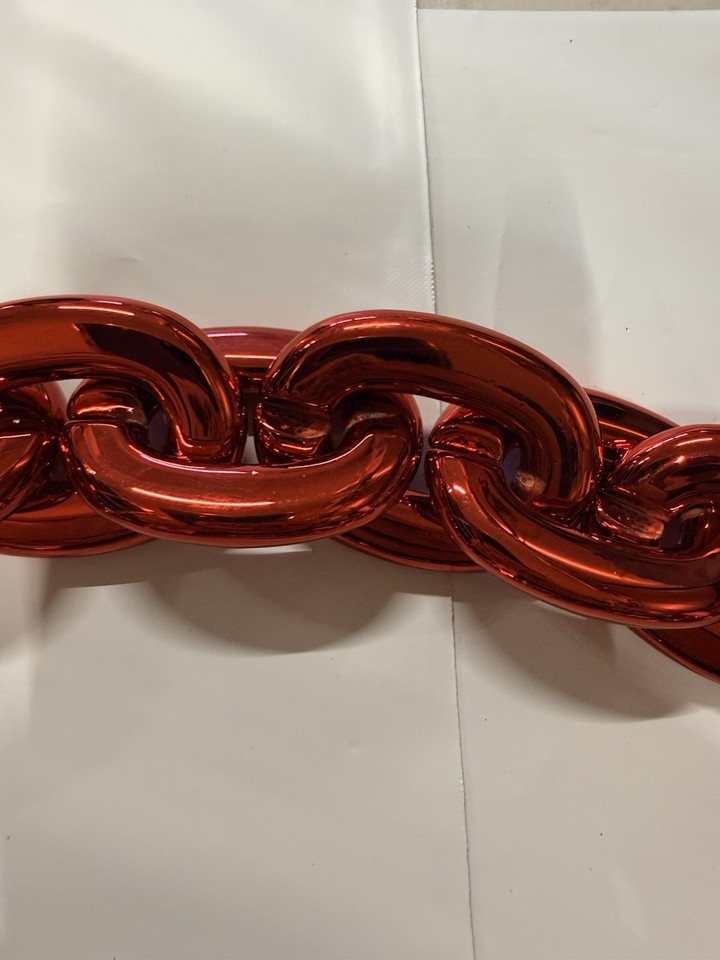 Kansas City Chiefs NEW NFL BIG Fan Chain RED Necklace Foam USA SELLER ...