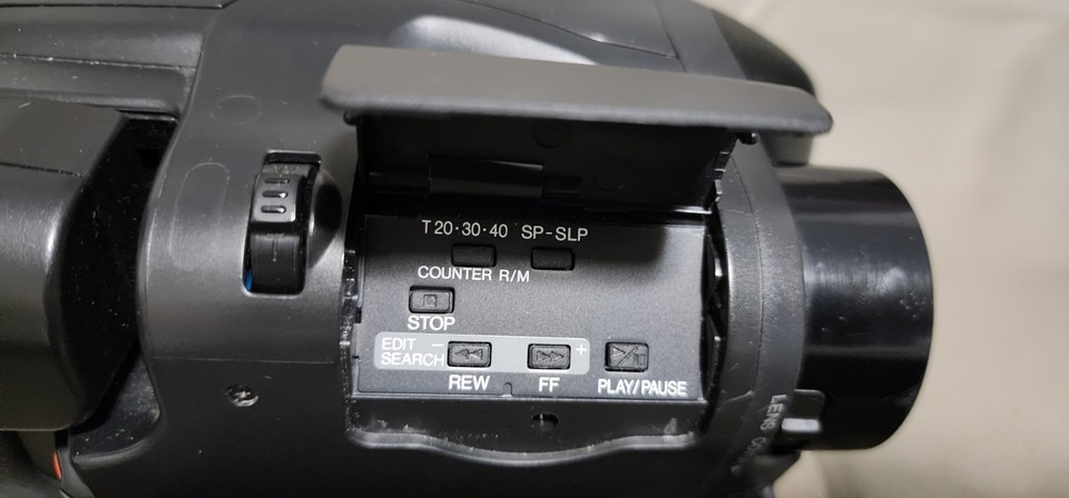 RCA Small Wonder Playback Camcorder CC641 VTG 1997 VHS-C Tested Works ...