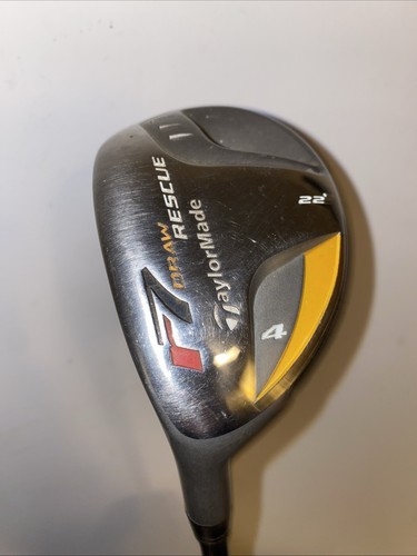 Men's Left-Handed Taylormade R7 Draw Rescue 4-Hybrid - Graphite Regular ...