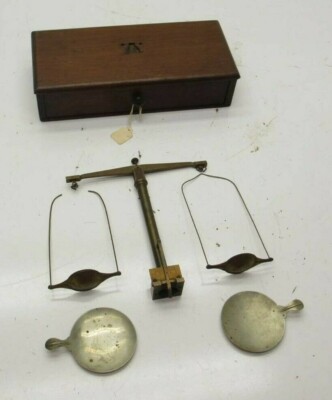 Vintage Henry Troemner Philadelphia Balance Scale - Apothecary | eBay