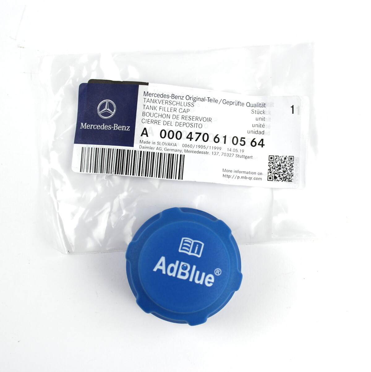 Mercedes-Benz W447 Vito 906 907 910 Sprinter Adblue Fuel Tank Cap ...