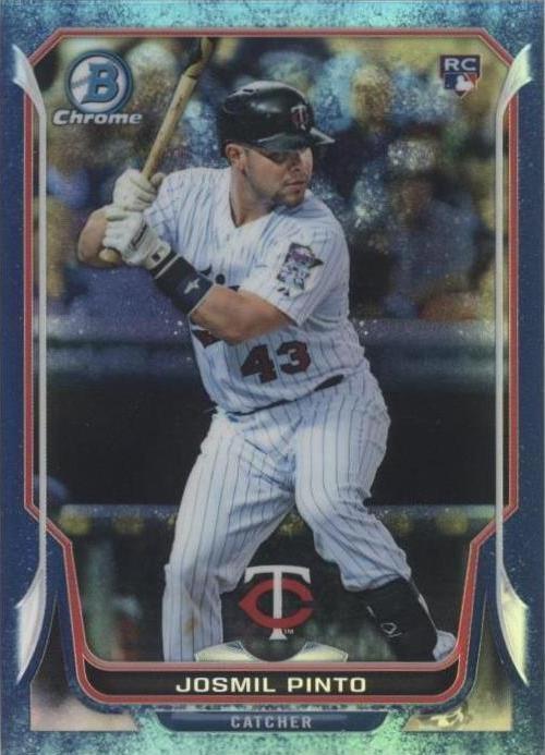 2014 Bowman Chrome - Josmil Pinto #13 Bubbles Refractor /99 (RC) for ...