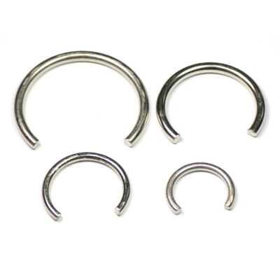 4x Clock MAINSPRING CLAMPS HOLDERS clockmakers spring clamp parts ...