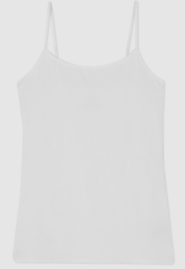 Primark Stretch Vest Top Cami Adjustable Straps Size XXS-M Scoop Neck ...