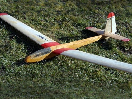 340 Ali Radio control sailplane 88" RC Model Airplane Printed Plans ...