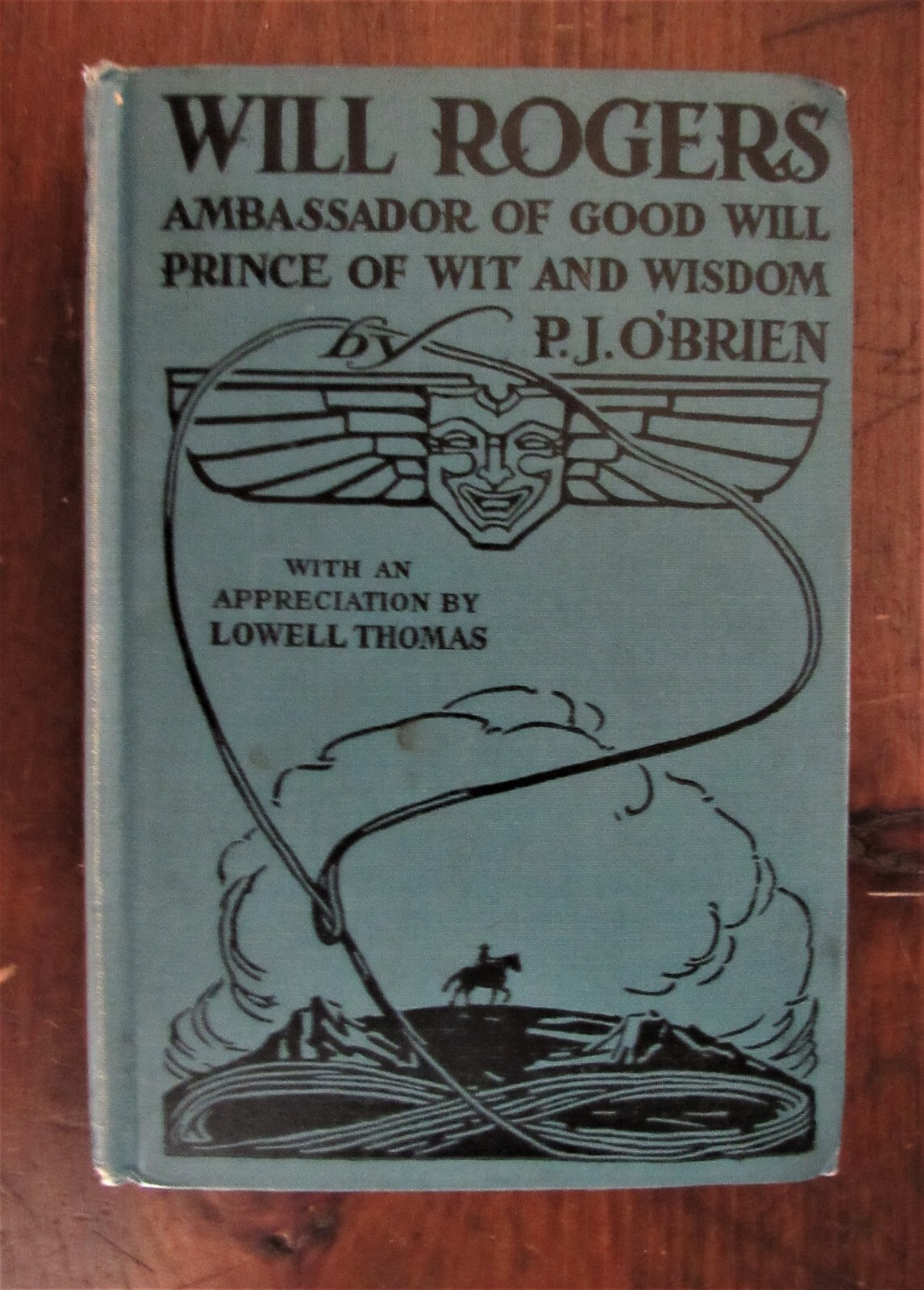 O'Brien, PJ. Will Rogers Ambassador of Good Will | eBay
