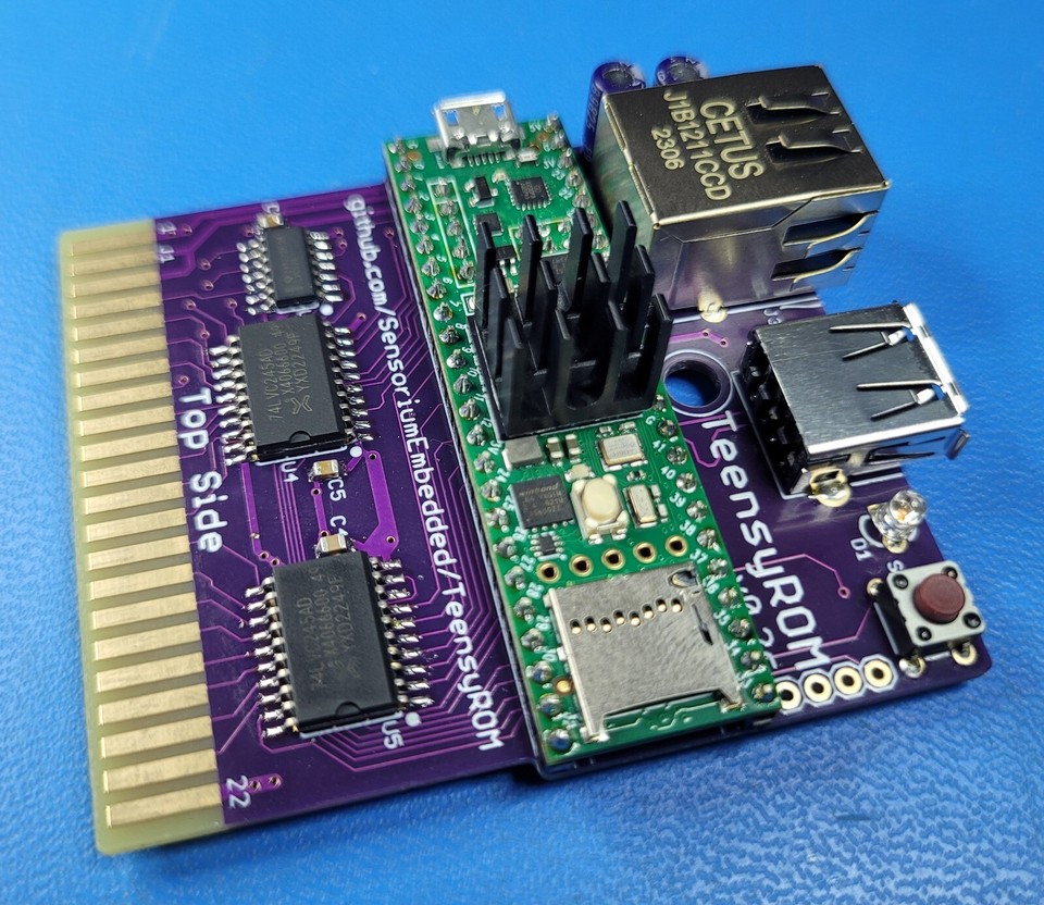 TeensyROM Cartridge for Commodore 64/128: MIDI, Fastload, Emulation ...