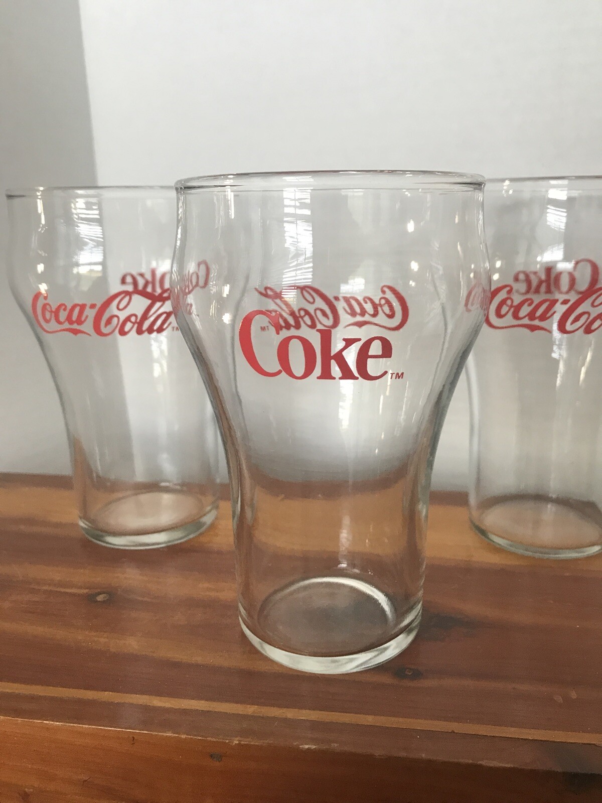 Vintage Coca Cola Coke Collectors Glasses EUC 12 Oz Set Of 4 X | eBay