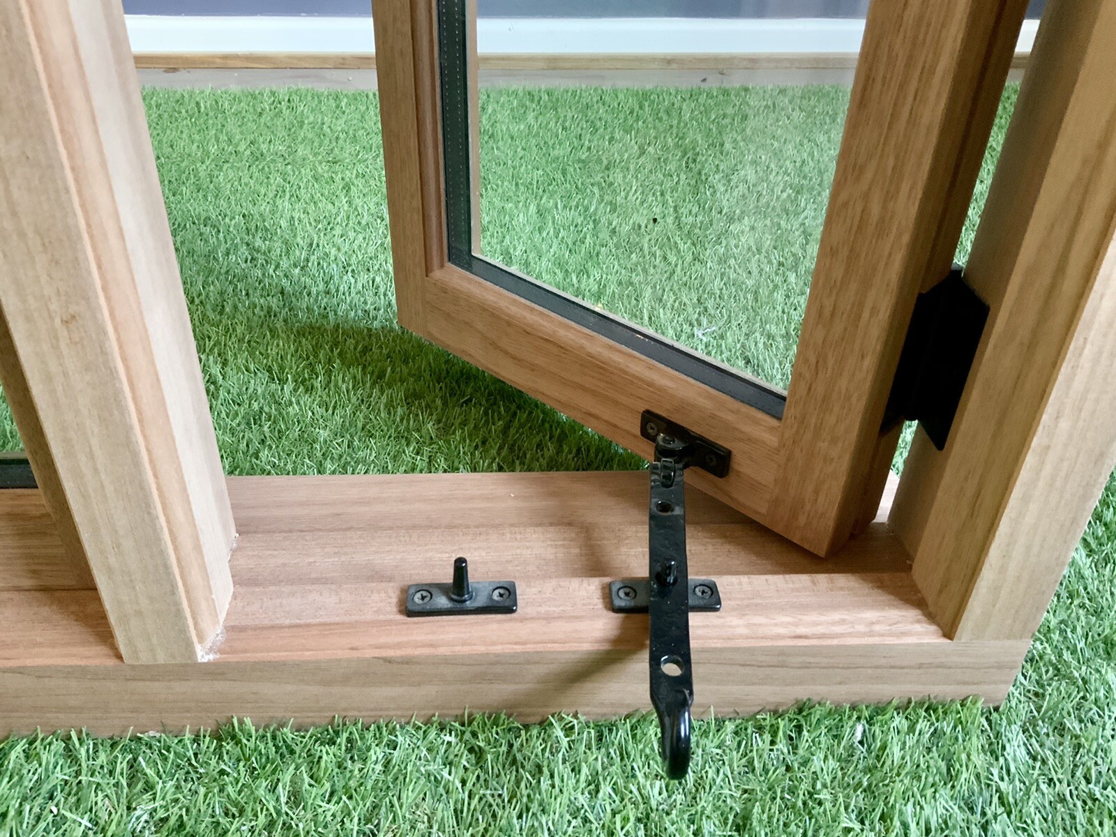 Window Double Glazed Windows Solid Sapele Hardwood 750mm x 750mm ...