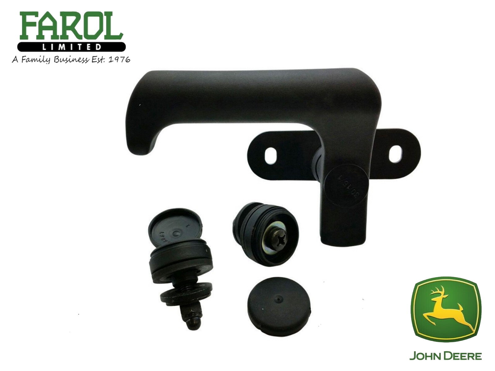 Genuine John Deere Rear Window Handle Kit AL71326 6100 6200 6300 6400 ...