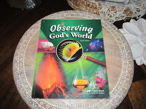 Abeka 6th Grade Observing God's World Science Student Textbook | eBay