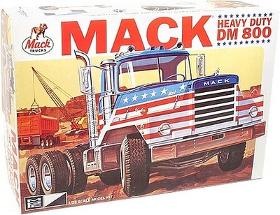 MPC Mack DM800 Semi Tractor Cab - Plastic Model Truck Vehicle Kit - 1/ ...