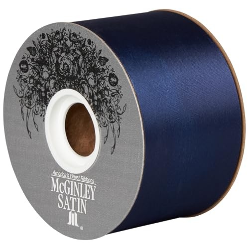 McGinley Satin (Navy),Ribbon | eBay