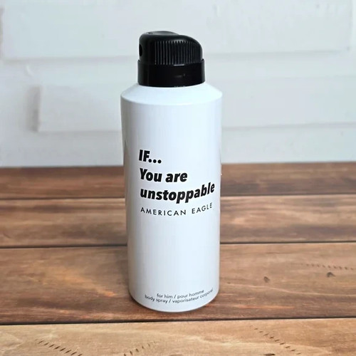 American Eagle - If You are Unstoppable fragrance Body spray for Men ...