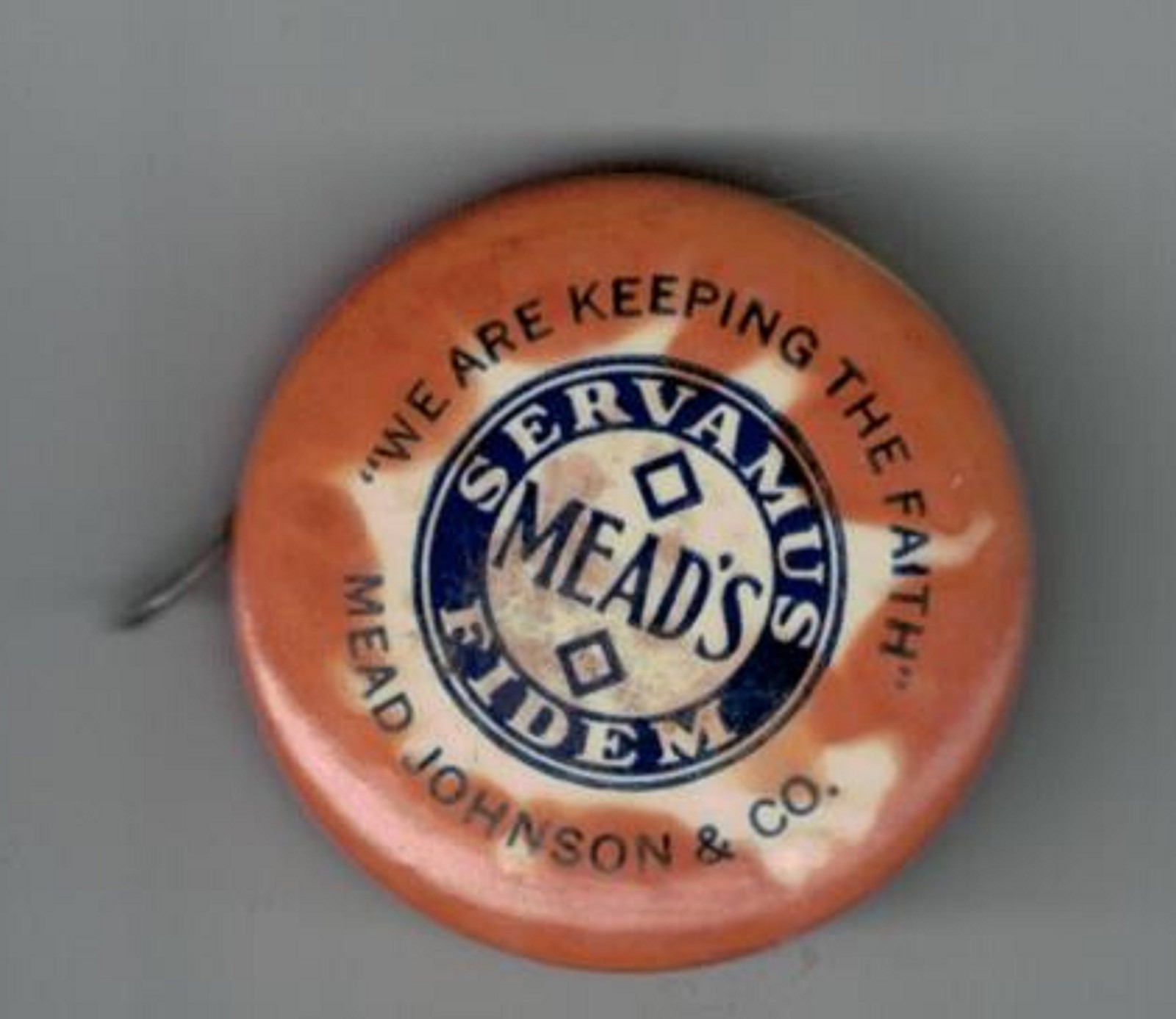 Vintage Mead Johnson Pablum Advertising Celluloid Tap Measure | eBay