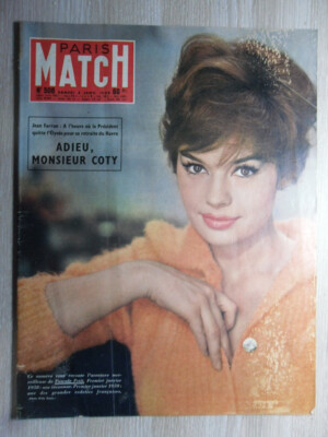Paris Match N° 508 Pascale PETIT Jayne MANSFIELD Ingrid BERGMAN CALLAS ...